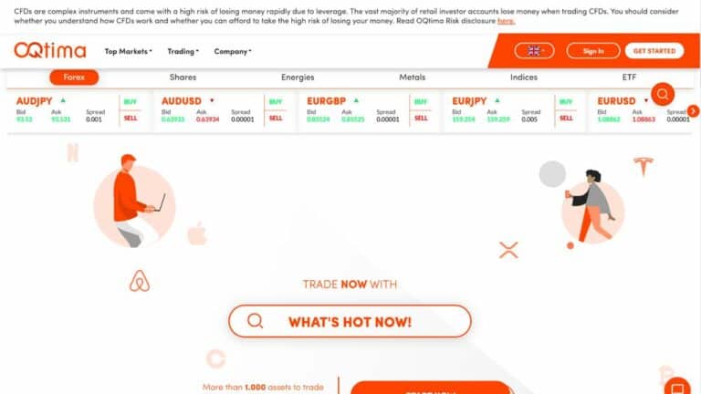 OQtima Review 2024 | Engine Forex